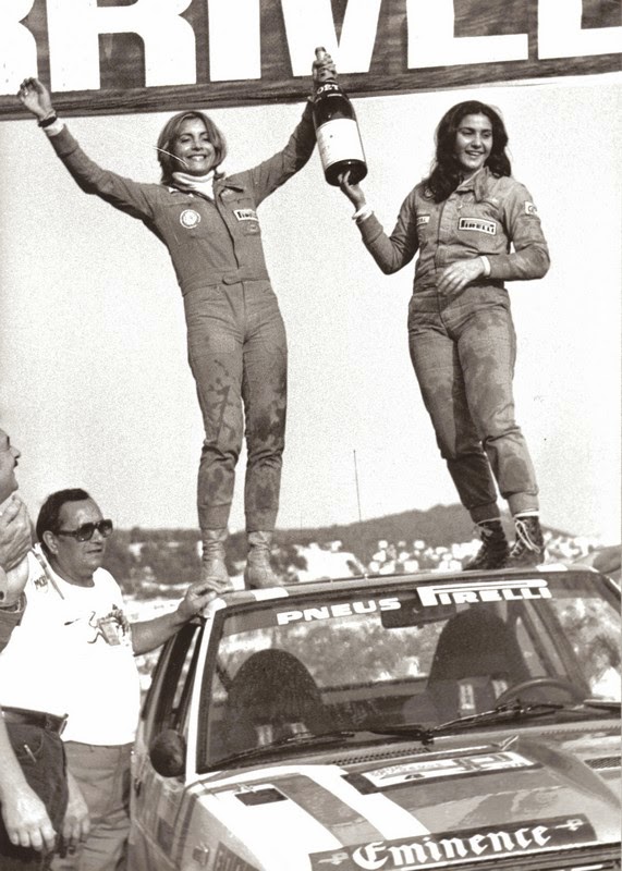 ...como las amapolas: Michele Mouton... leyenda de rallys