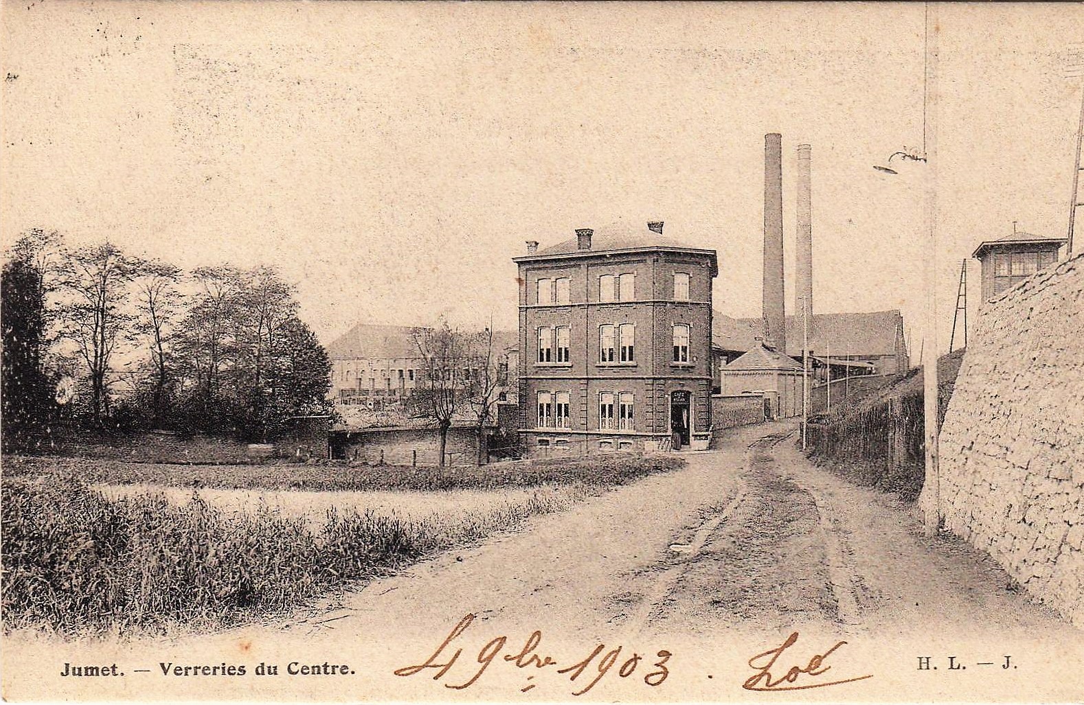Charleroi - Pays noir: Jumet en cartes postales