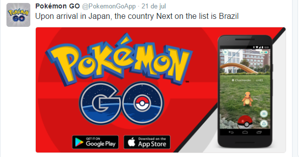 Pokémon GO NEWS: Pokémon Go Lança dia 23 no Brasil!