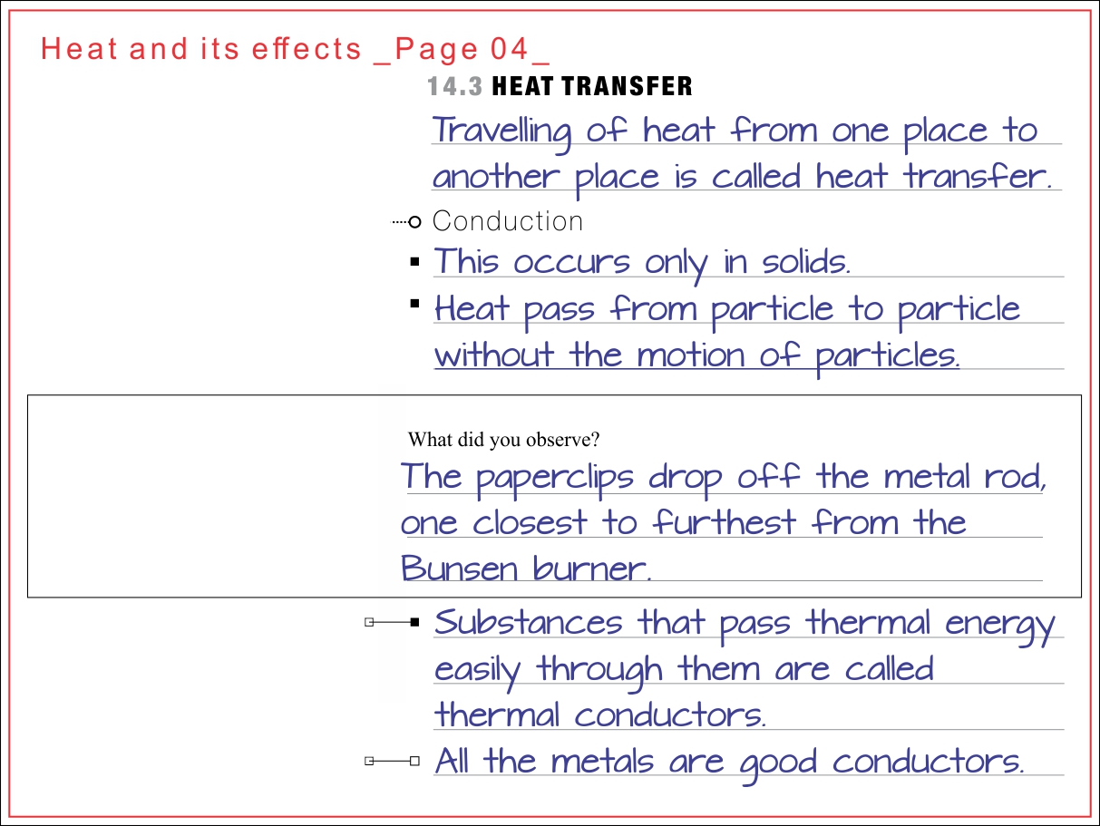 Its SciTime: Grade 7 - Unit 14 - Heat and temperature : Part 3