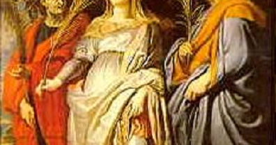 ZEPHYRINUS.: Saints Nereus, Achilleus, Domitilla, And Pancras. Martyrs ...