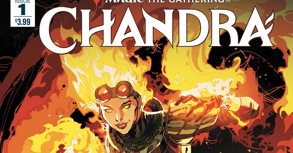 Review - Magic: The Gathering Chandra #1 (@IDWPublishing)