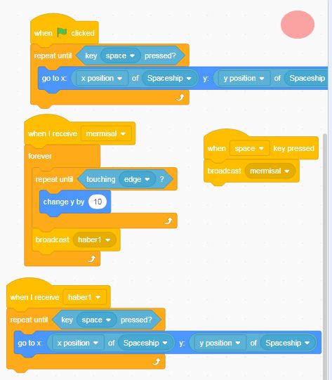 Space Wars Game With Scratch Program
