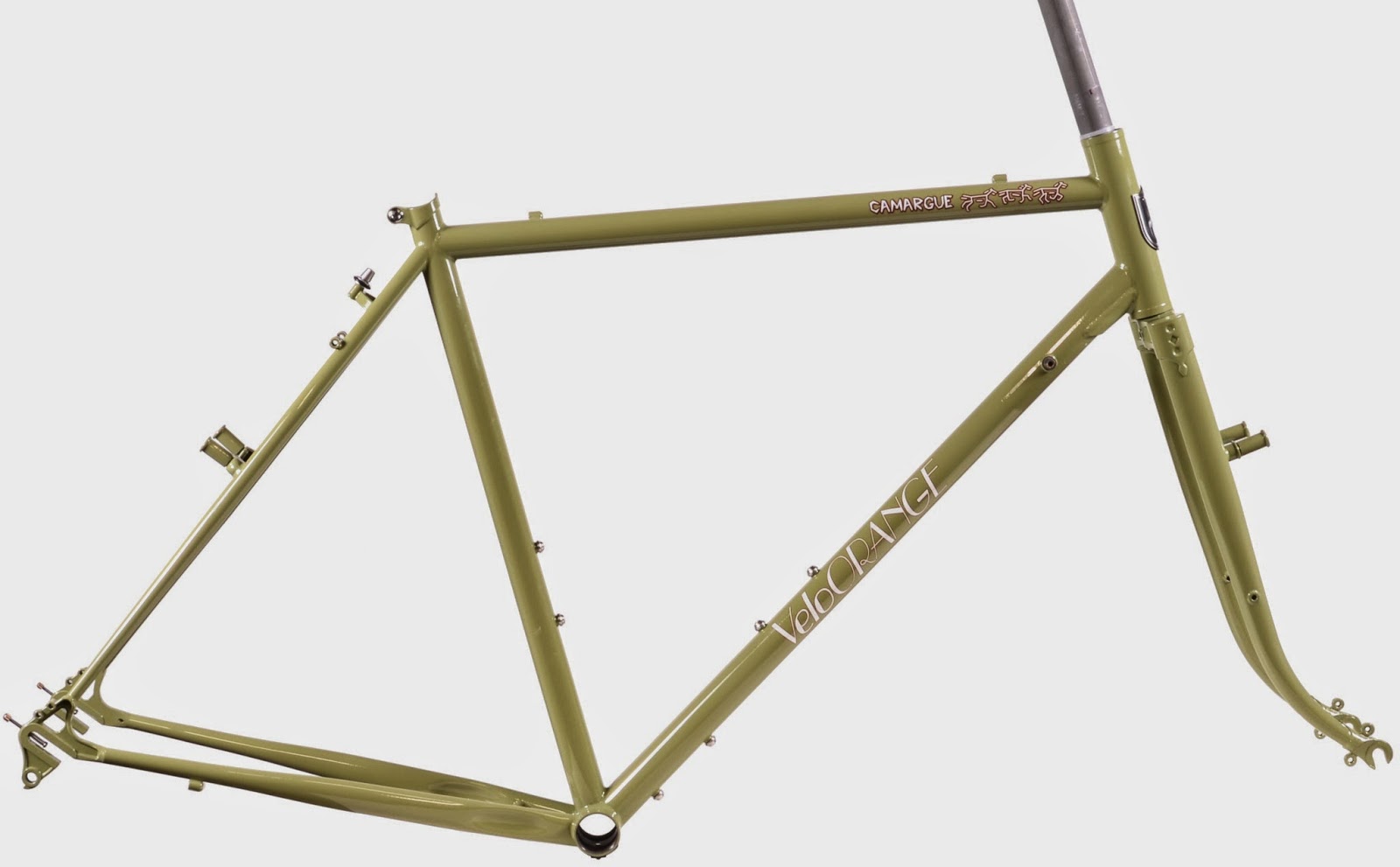 The Velo ORANGE Blog: Camargue Frames Gallop In