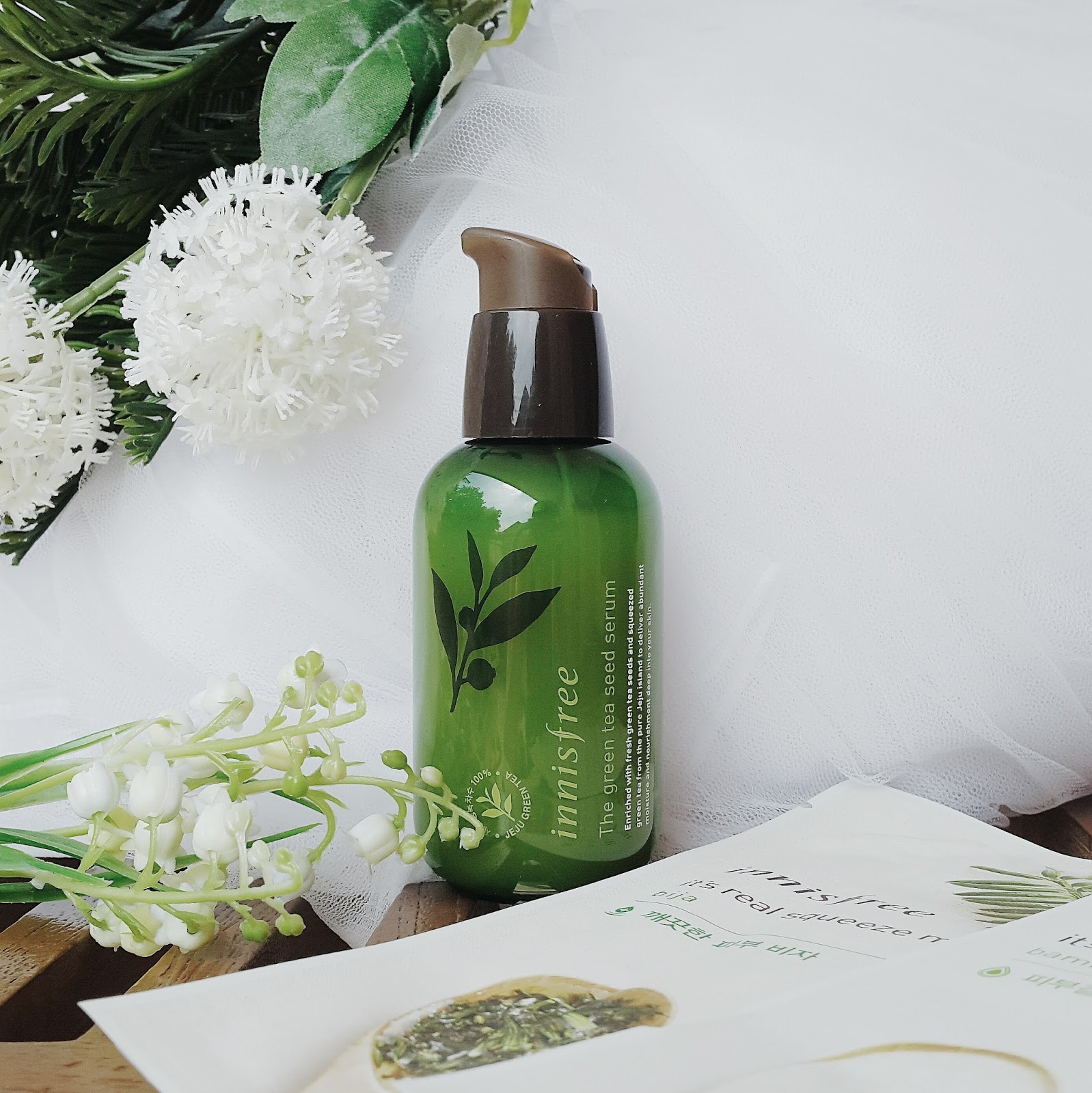 Innisfree Green Tea Seed Serum Review Indonesia - Perumperindo.co.id