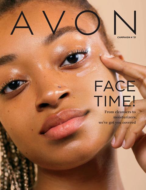 Face Time! - AVON Flyer Campaign 4 Brochure 2021 - "Team Optimism"