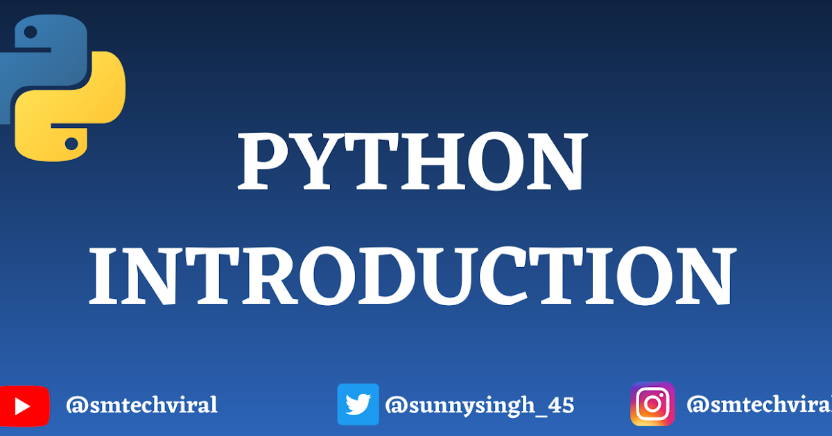 Python Tutorial