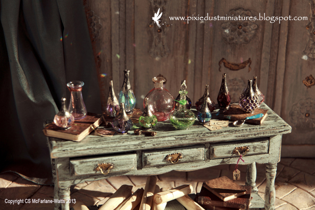 Pixie Dust Miniatures: The Potion Table