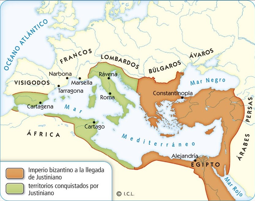 Blog MARE NOSTRUM: El imperio de Justiniano