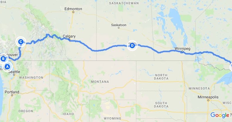 Trans Canada Highway and The Rockies - Ged and Lynne 2019: Post-trip ...