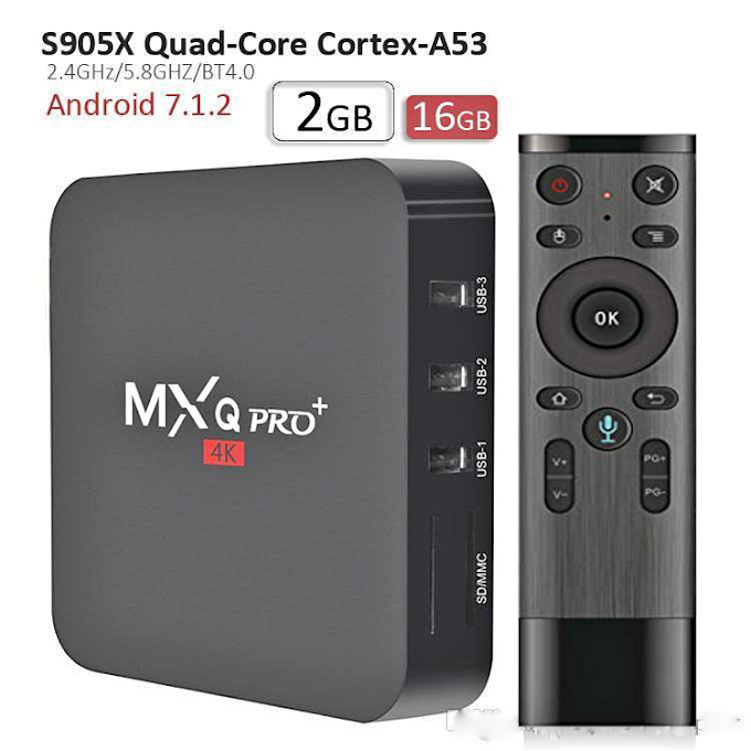 MXQ 4K PRO 2G/16GB