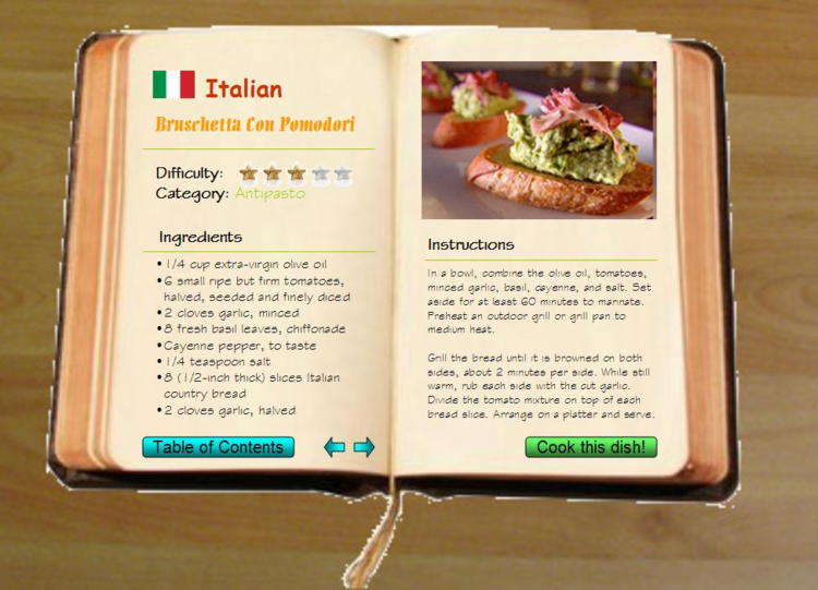 Writing Alive!: Recipe Project