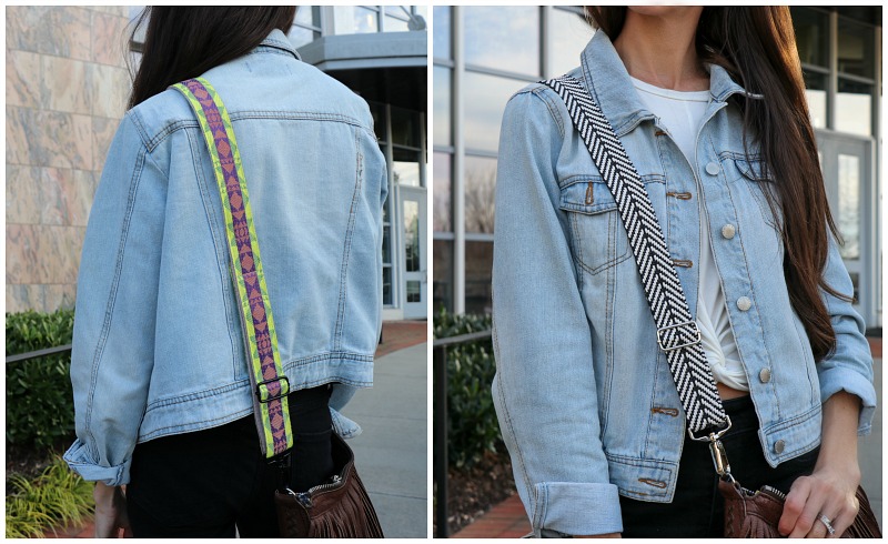 Trash To Couture: DIY Custom Bag Straps