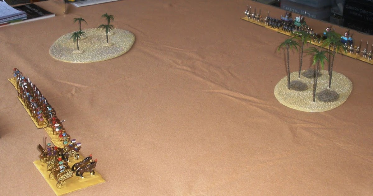 The Eastern Garrison: DBA - Middle Assyrian v Philistine