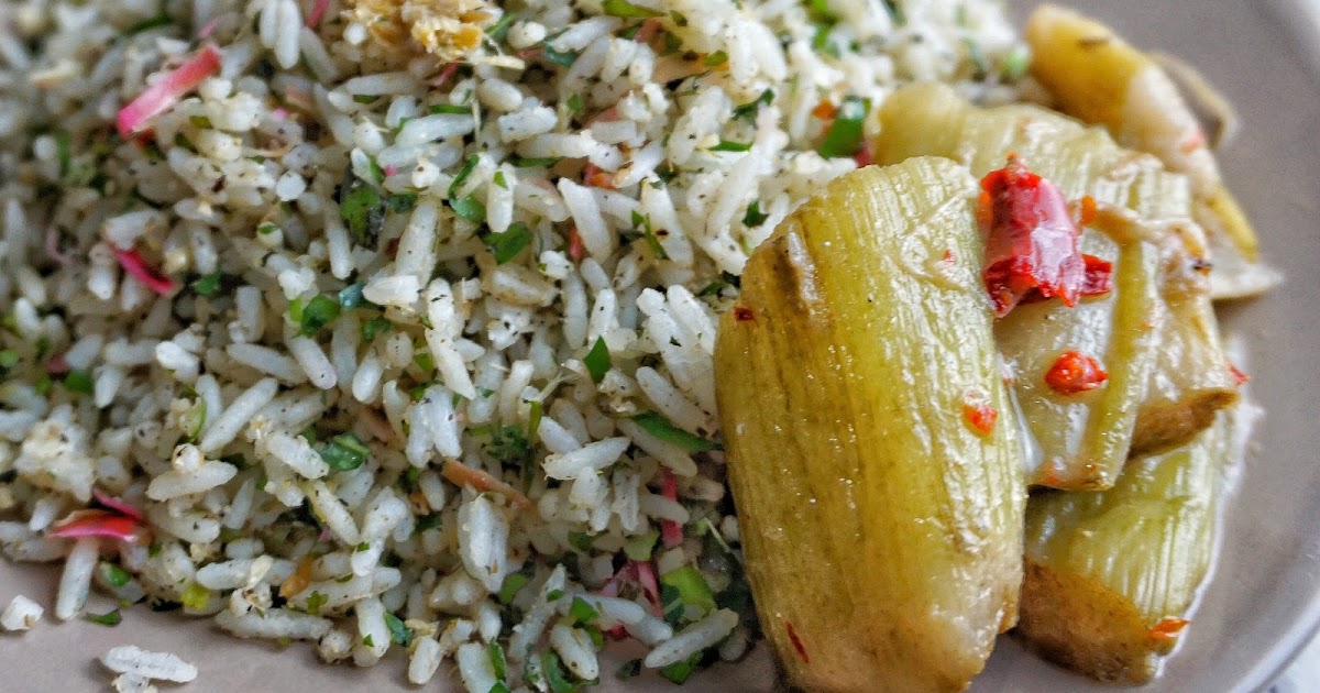 Resepi Nasi Ulam Kedah dan Sayur Keladi