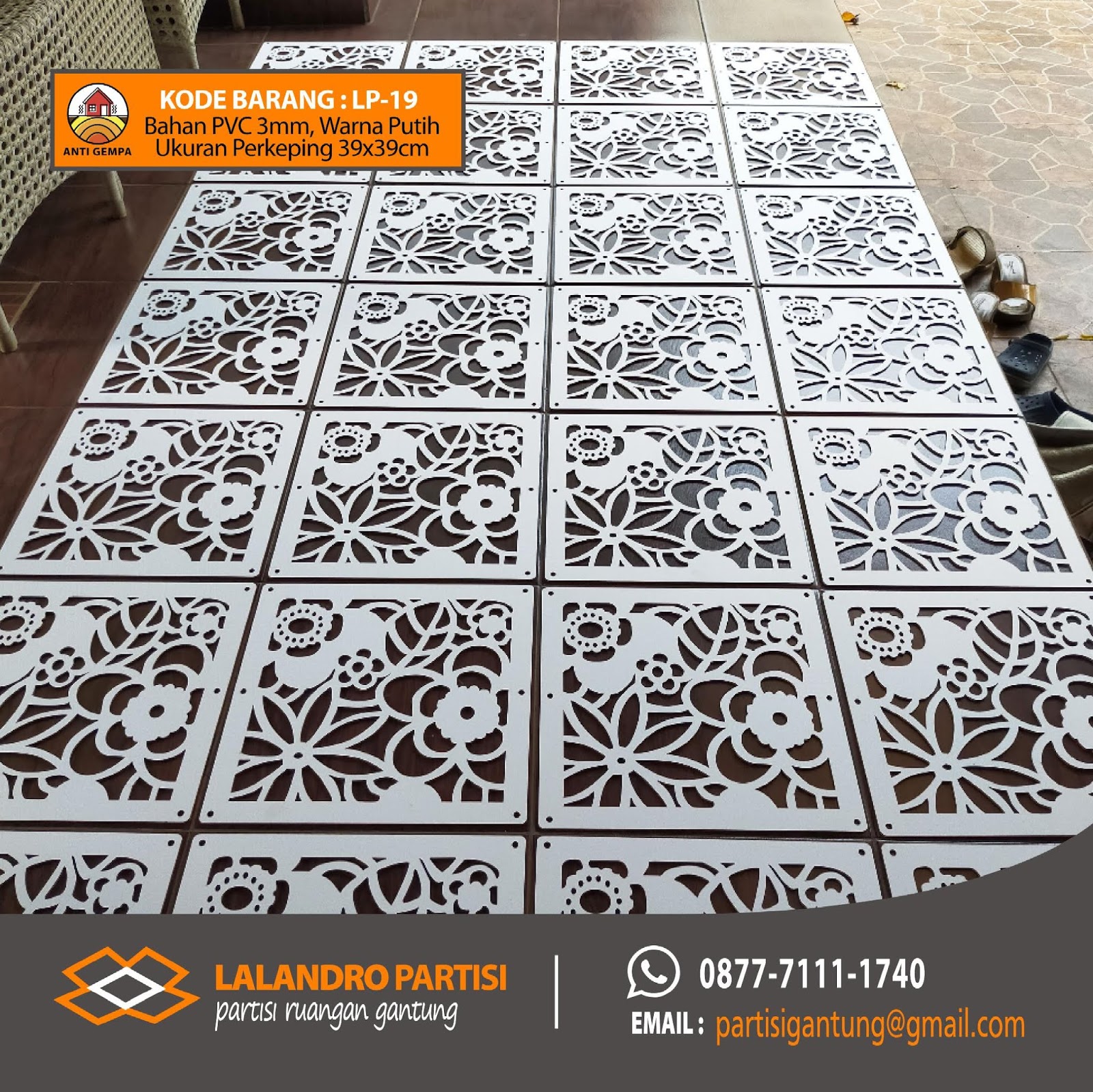 Partisi Ruangan Gantung PVC Murah Jakarta Hanging Partition Whatsapp ...