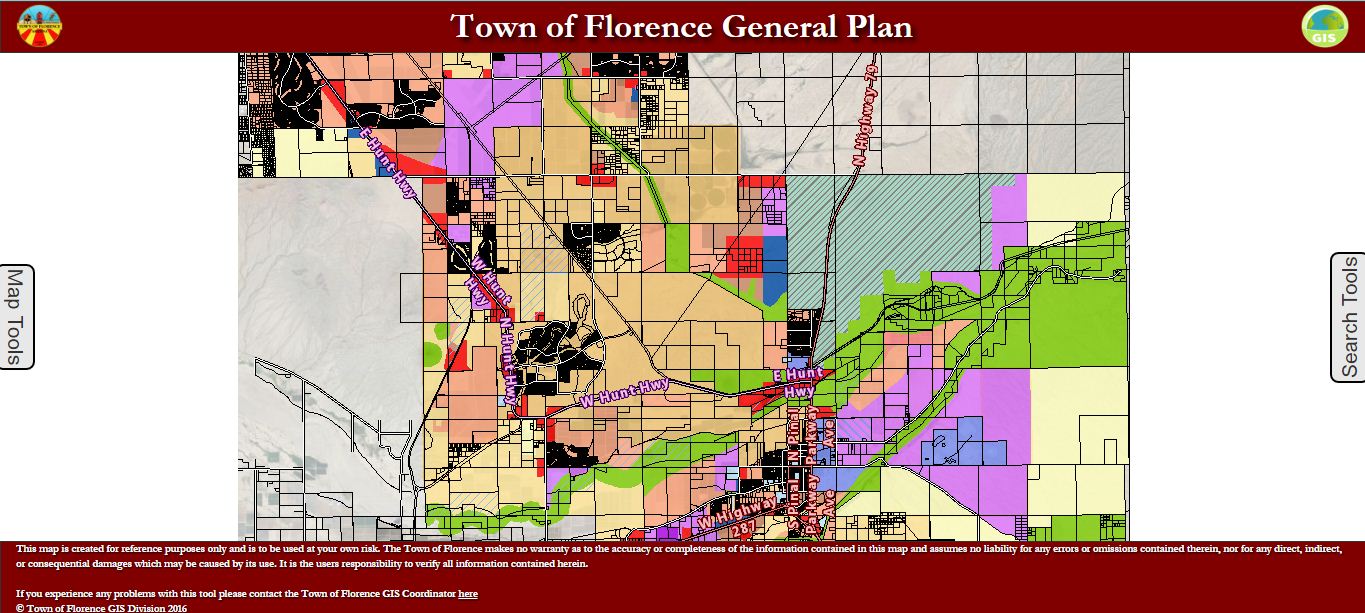 Digital Mapping: Town of Florence General Plan
