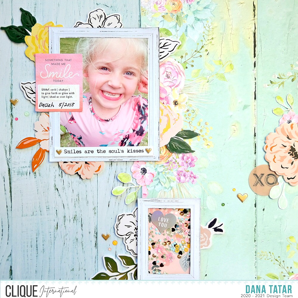 Soul Singing Scrapbook Layout - Clique International Soul Singing Scrapbook Layout - Clique International