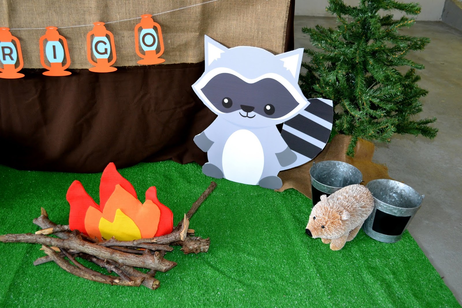 Partylicious Events PR: {Woodland Camping Birthday}