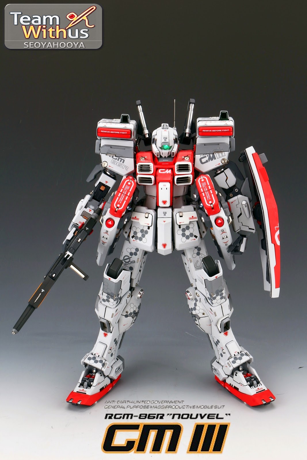 GUNDAM GUY: 1/72 RGM-86R GM III 'Nouvel' - Painted Build
