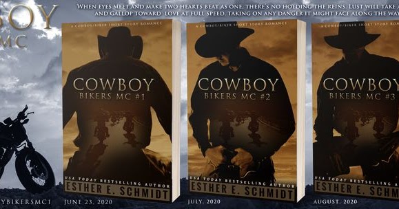 I Love Books: New Series: Cowboy Bikers MC by Esther E. Schmidt