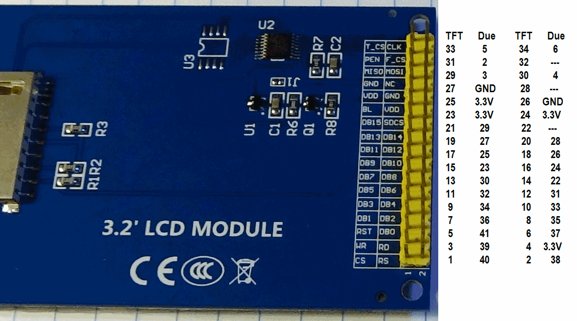 我的 Arduino 學習筆記 Ili9341 32 Tft