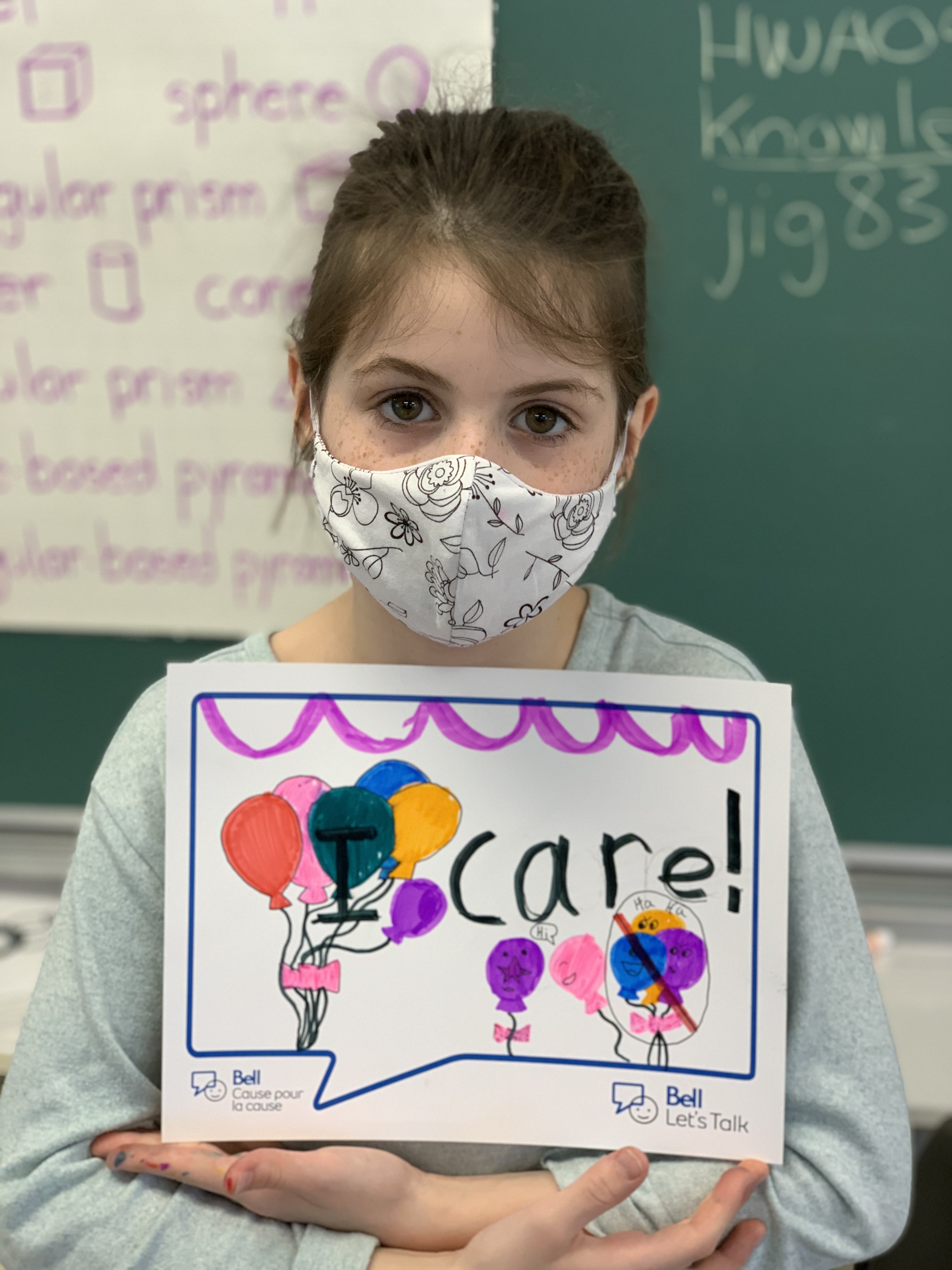 Mrs. Nolette's Class: Bell Let’s Talk Day