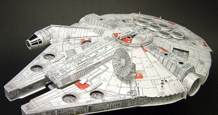 [SF Papercraft] Millennium Falcon