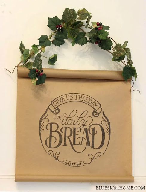 Farmhouse Style Thanksgiving Art Project and Delicious Apple Rolls ...