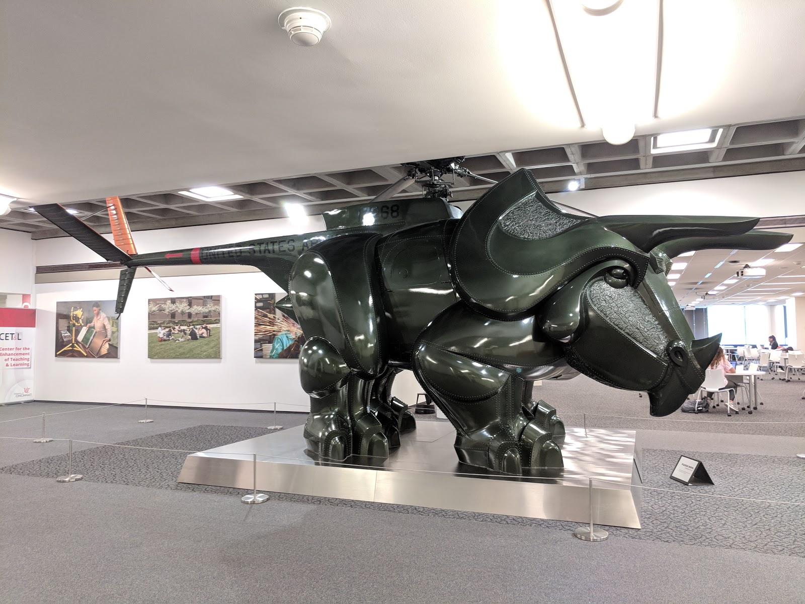 Cincinnati, OH: Triceracopter at University of Cincinnati's Langsam ...