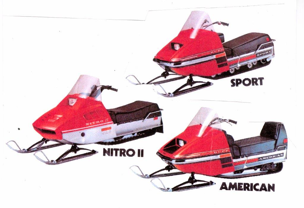CLASSIC SNOWMOBILES OF THE PAST: 1974 RUPP SNOWMOBILES