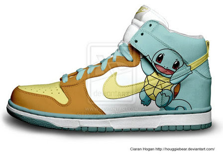Nike SB Dunk Cartoon Shoes : 4 Pairs Brass Monki Nike Premium Squirtle ...