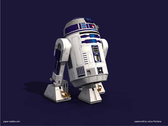 Star Wars R2-D2 Papercraft | Papercraft Paradise | PaperCrafts | Paper ...