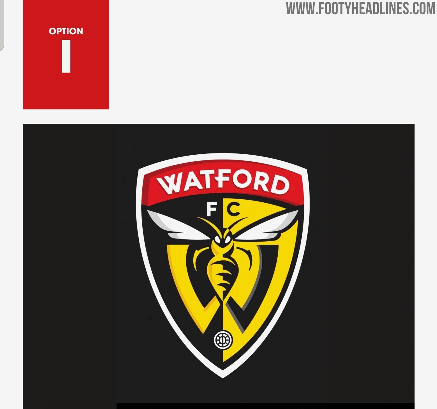 5 Final Watford FC Logo Options Revealed - Footy Headlines