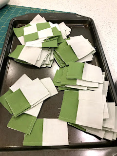 Kairle Oaks - Virgin River Quilt Co.: Double Dip : Double Four-patch Quilt