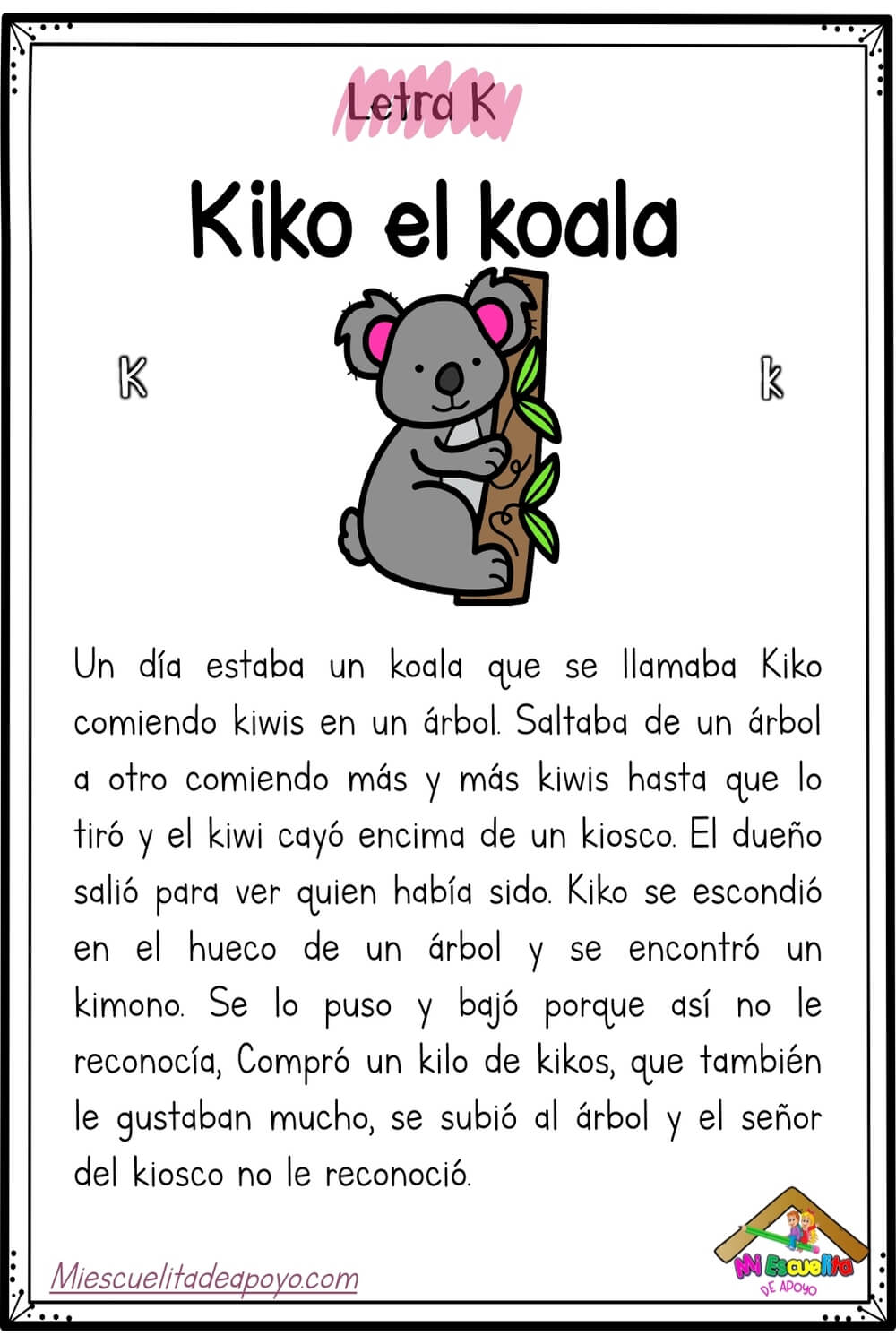 Cuentos con las Letras del Abecedario | Materiales Educativos para Maestras