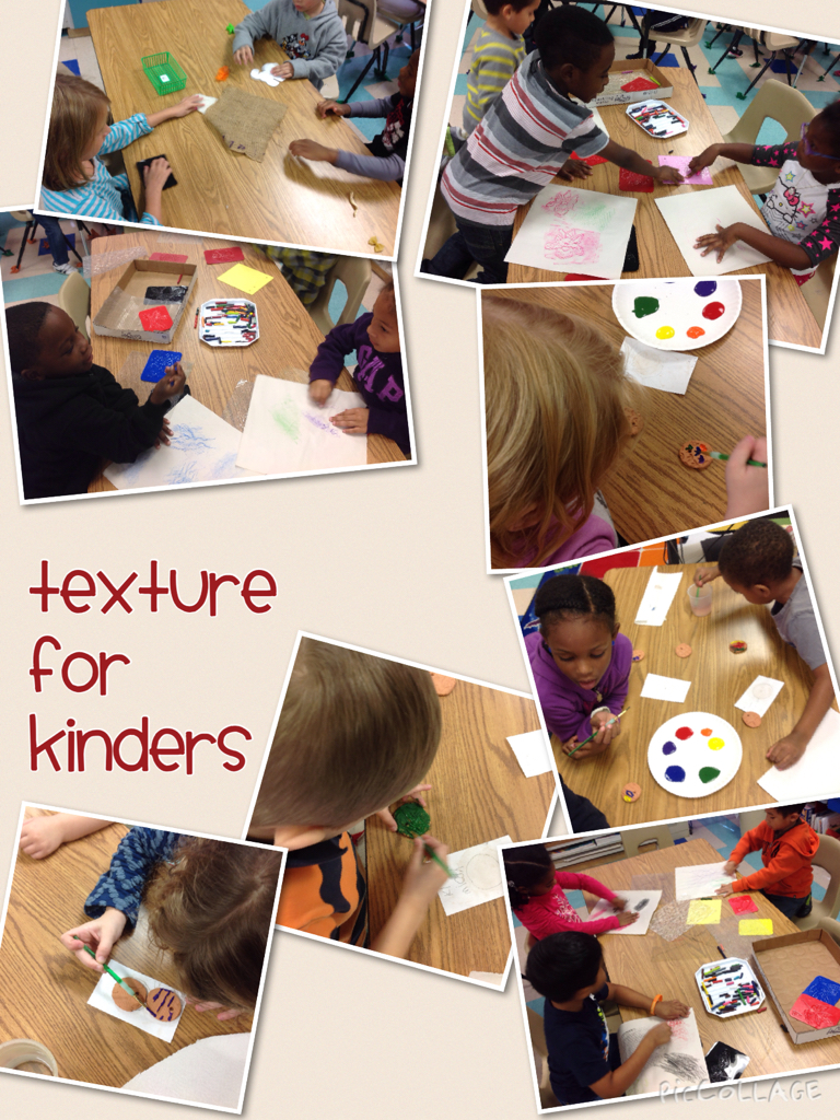 The Speckled Smock at Polser Elementary: Texture & Form in Kinder