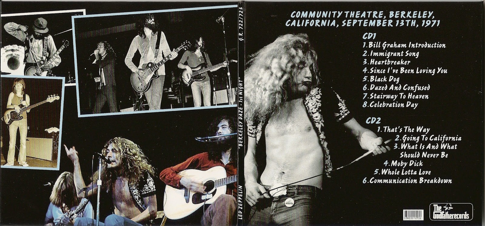 World Of BOOTLEGS: BOOTLEG : Led Zeppelin - Live at Community Theater ...
