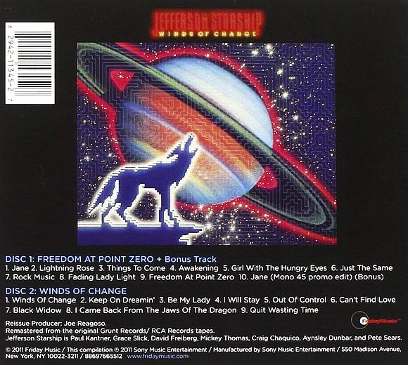 JEFFERSON STARSHIP – Freedom At Point Zero [Friday Music Deluxe Edition ...