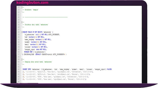 Kumpulan Perintah SQL Lengkap – Inspirasi Source Code