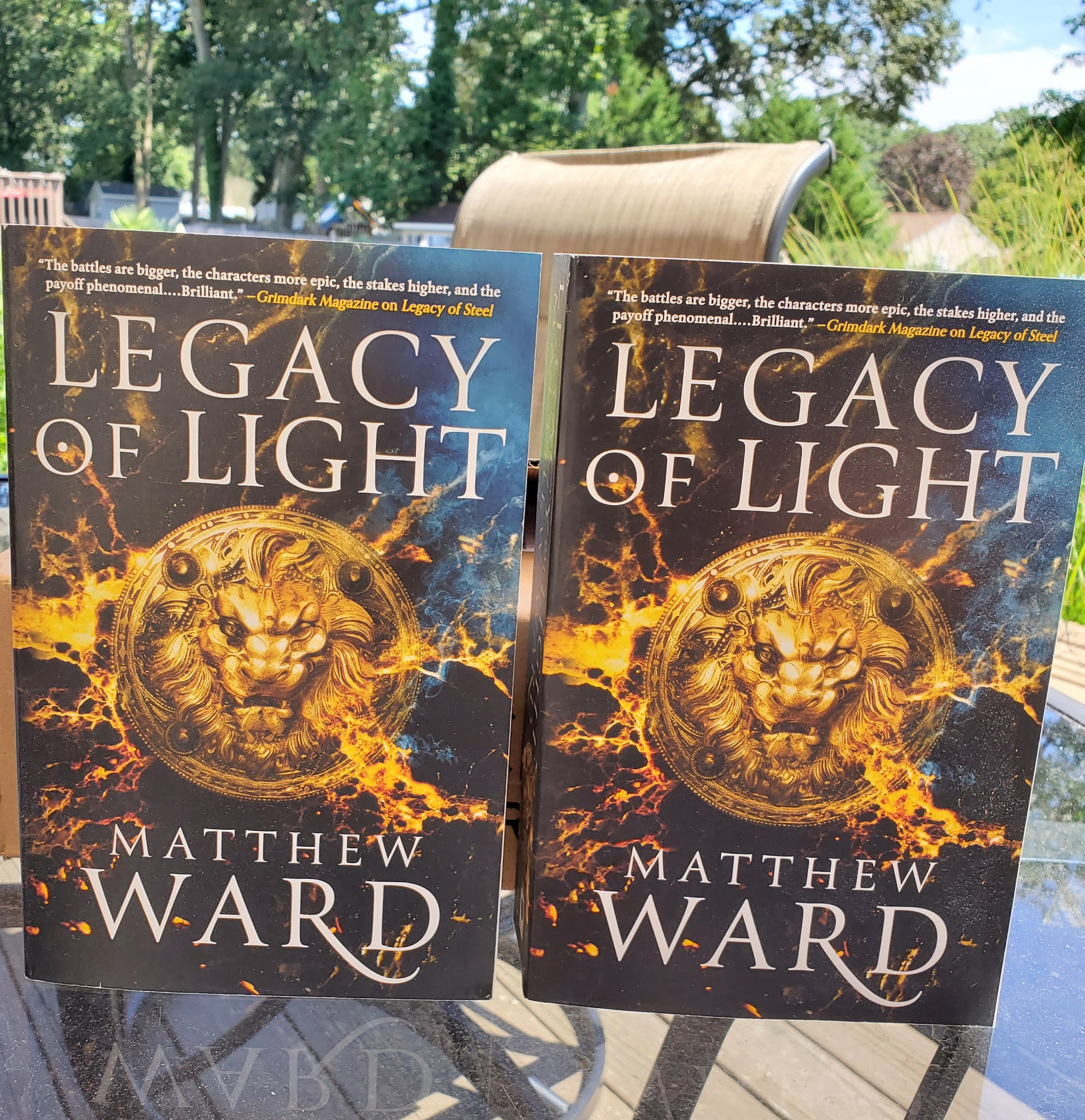 Blog Tour - LEGACY OF LIGHT by Matthew Ward