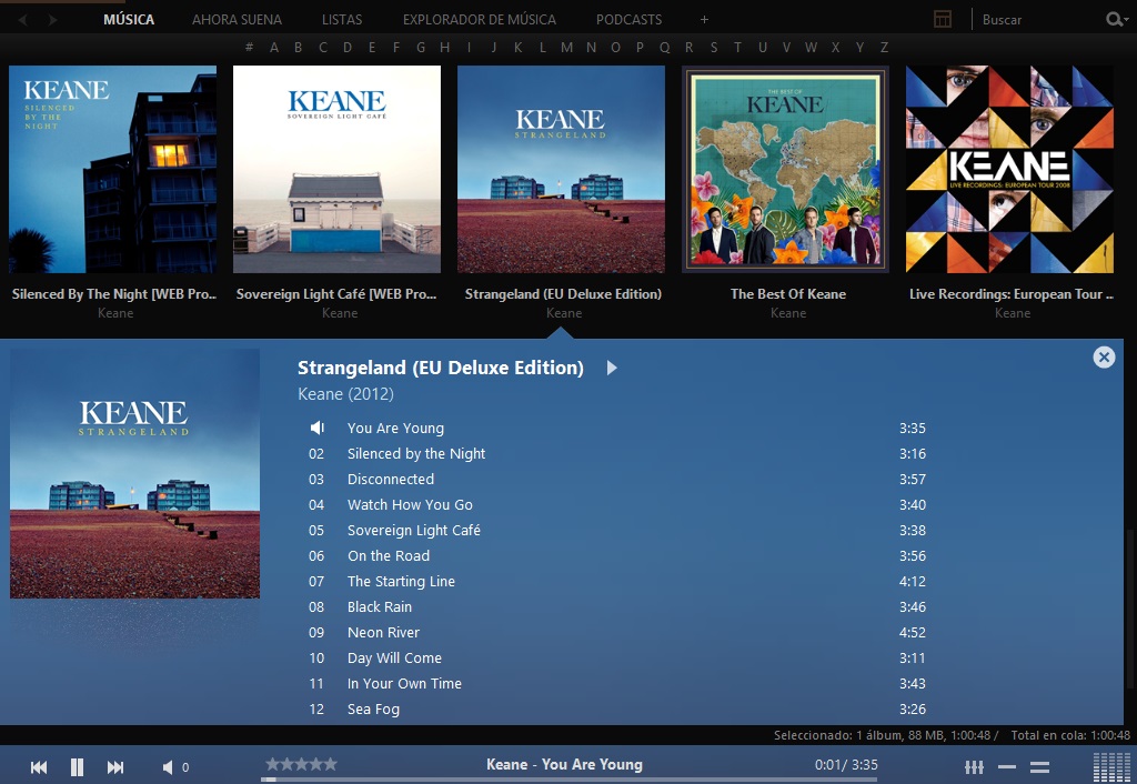 DISCOGRAFIA KEANE
