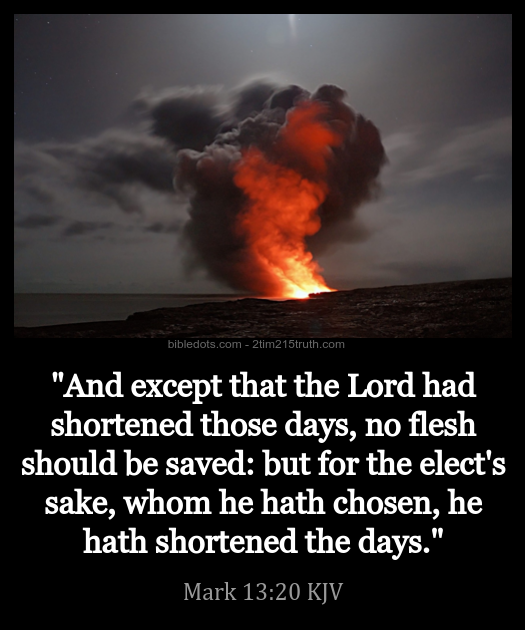 2 Timothy 2:15 Truth: Verse of the Day: Mark 13:20 KJV