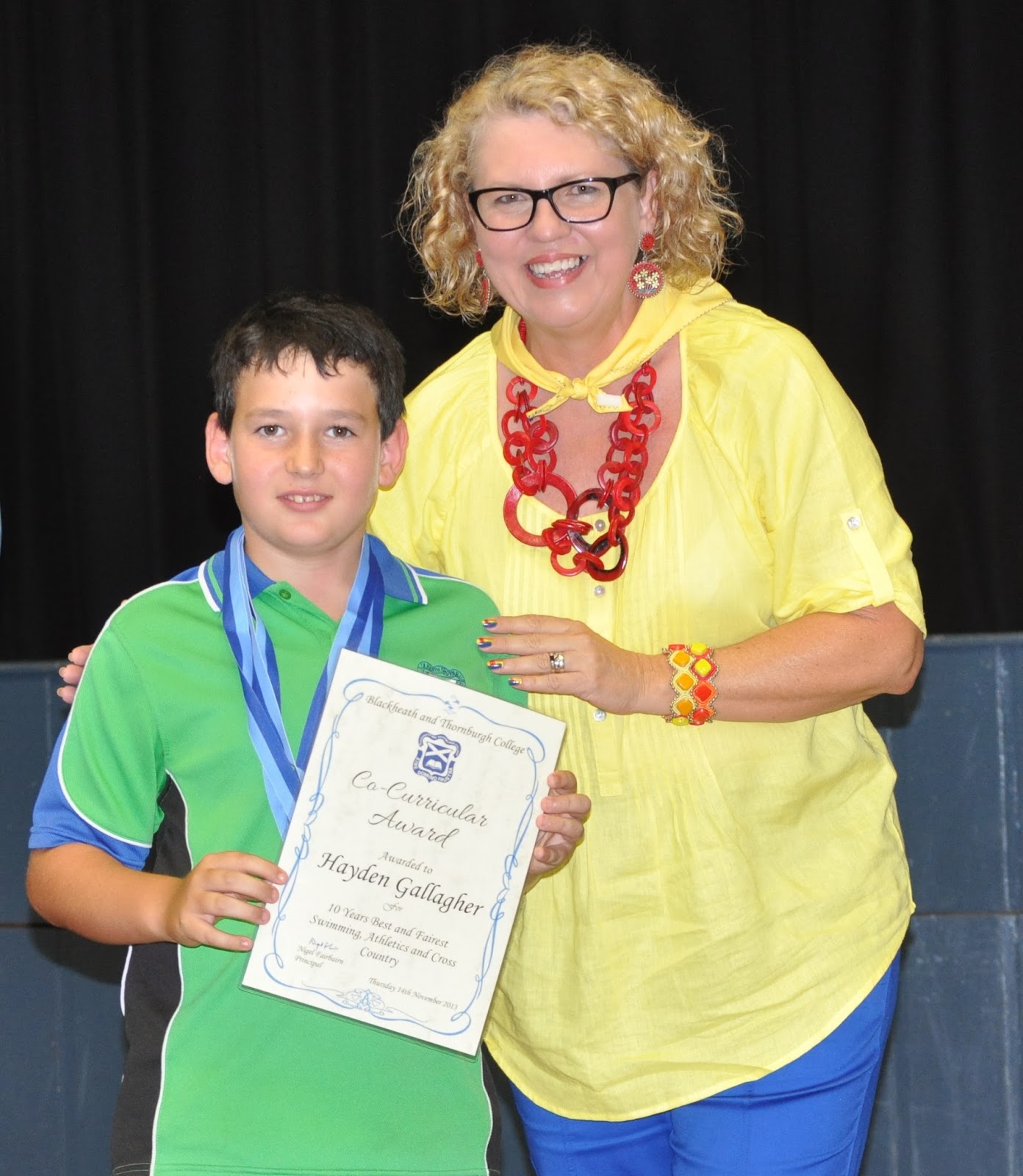 BTC Blog: Co- Curricular Awards and Colours Presentation