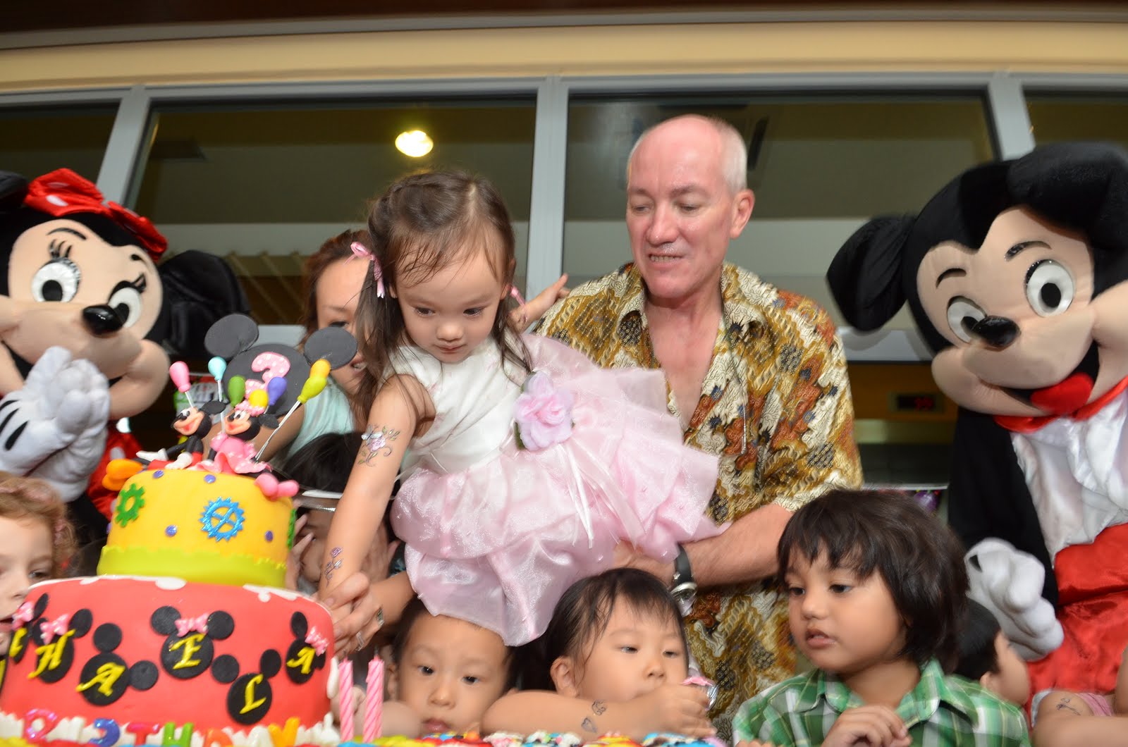 Jcakehomemade: Mickey Mouse and Minnie Mouse birthday cake