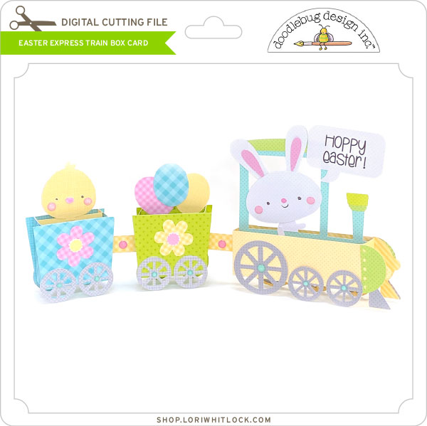 Doodlebug Design Inc Blog: BUNNY TRAIN | with Kathy