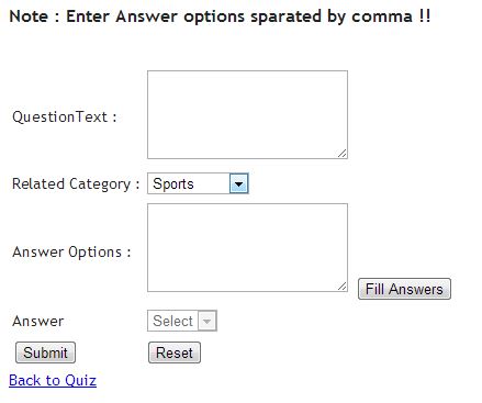 Simple Dynamic Quiz in Asp.net MVC3 Razor | 20Fingers2Brains