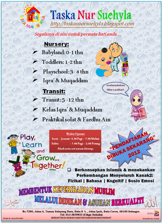 Taska Nur Suehyla: TNS Flyers