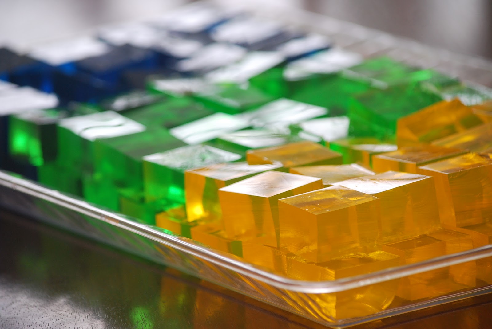 My story in recipes: Glow in the Dark Jello Squares