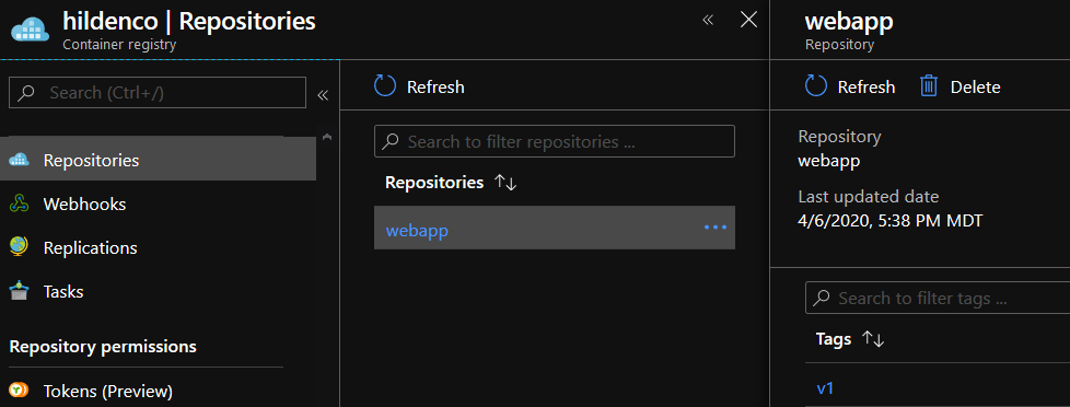 Pushing Docker Images To Acr Azure Container Registry Hildenco Solutions